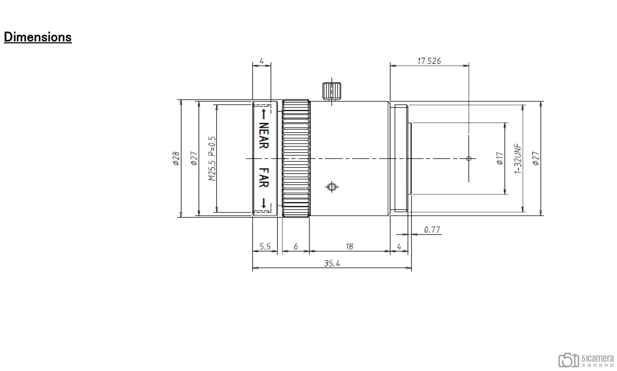 M1620-MPW2-R Series - FA镜头 - 志强视觉科技
