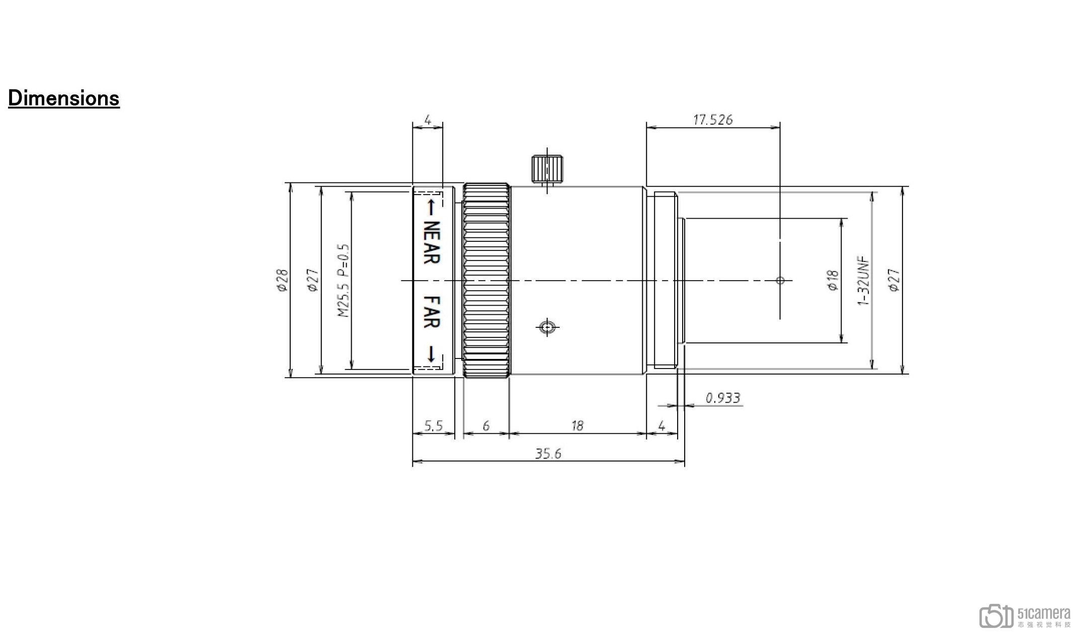 M2518-MPW2-R Series - FA镜头 - 志强视觉科技