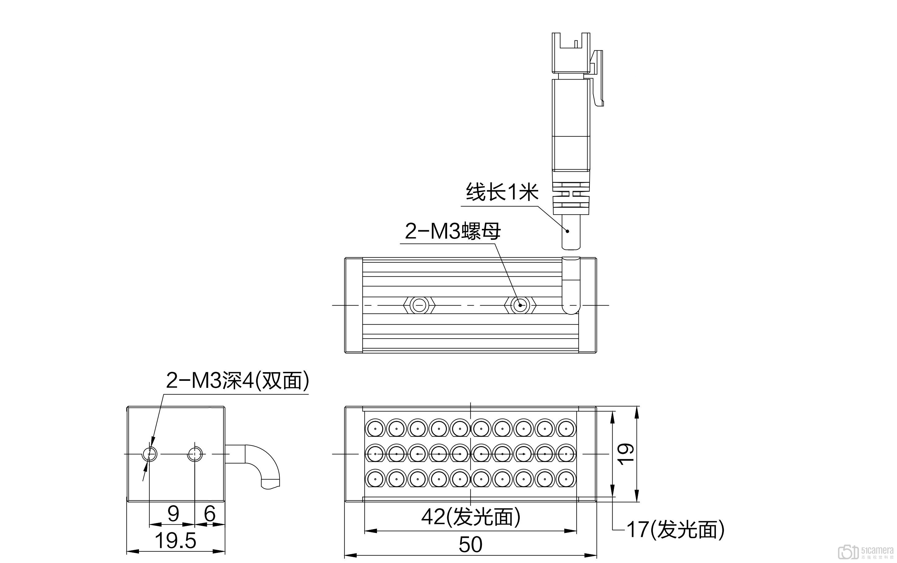 JL-LR-50X19W - LED光源 - 志强视觉科技