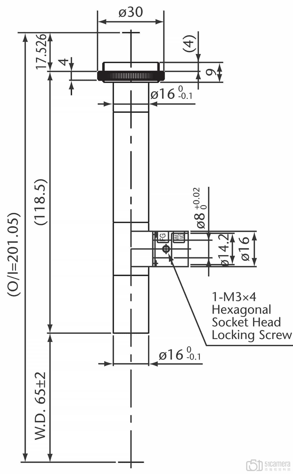 MML6-ST65D - 远心镜头 - 志强视觉科技