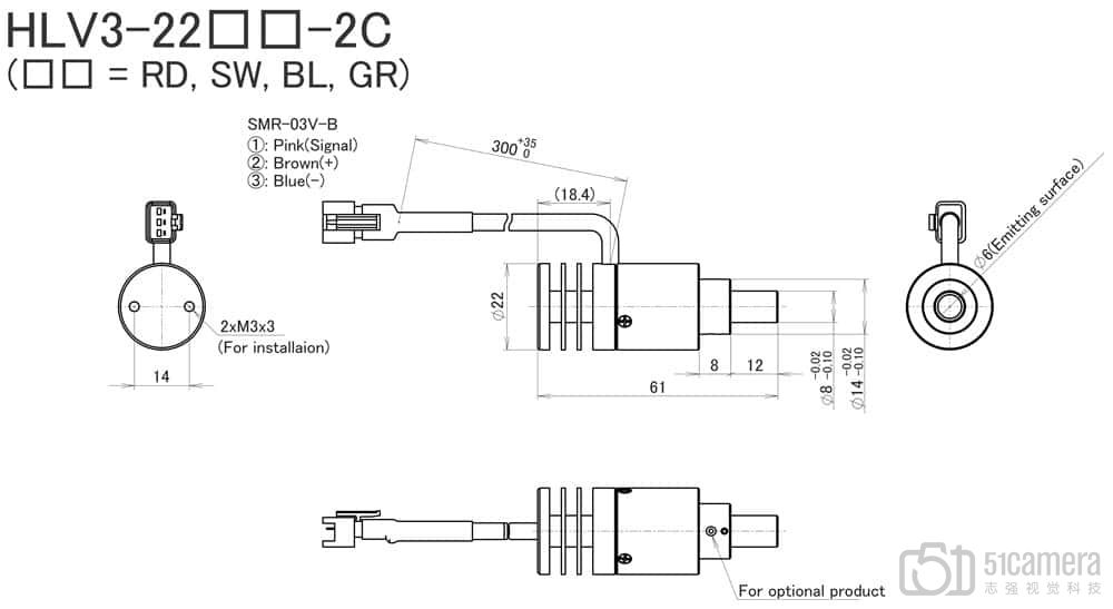 HLV3-22RD-2C - LED光源 - 志强视觉科技